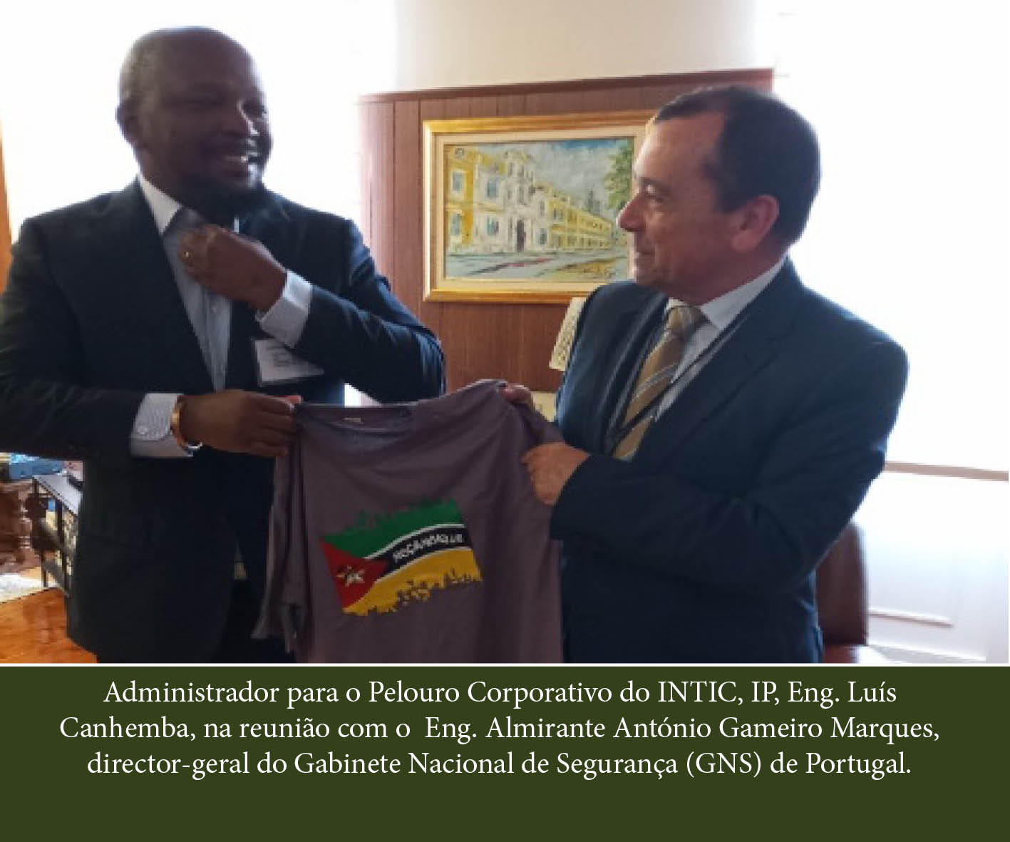 No âmbito de melhoria do ambiente de segurança cibernética em ...